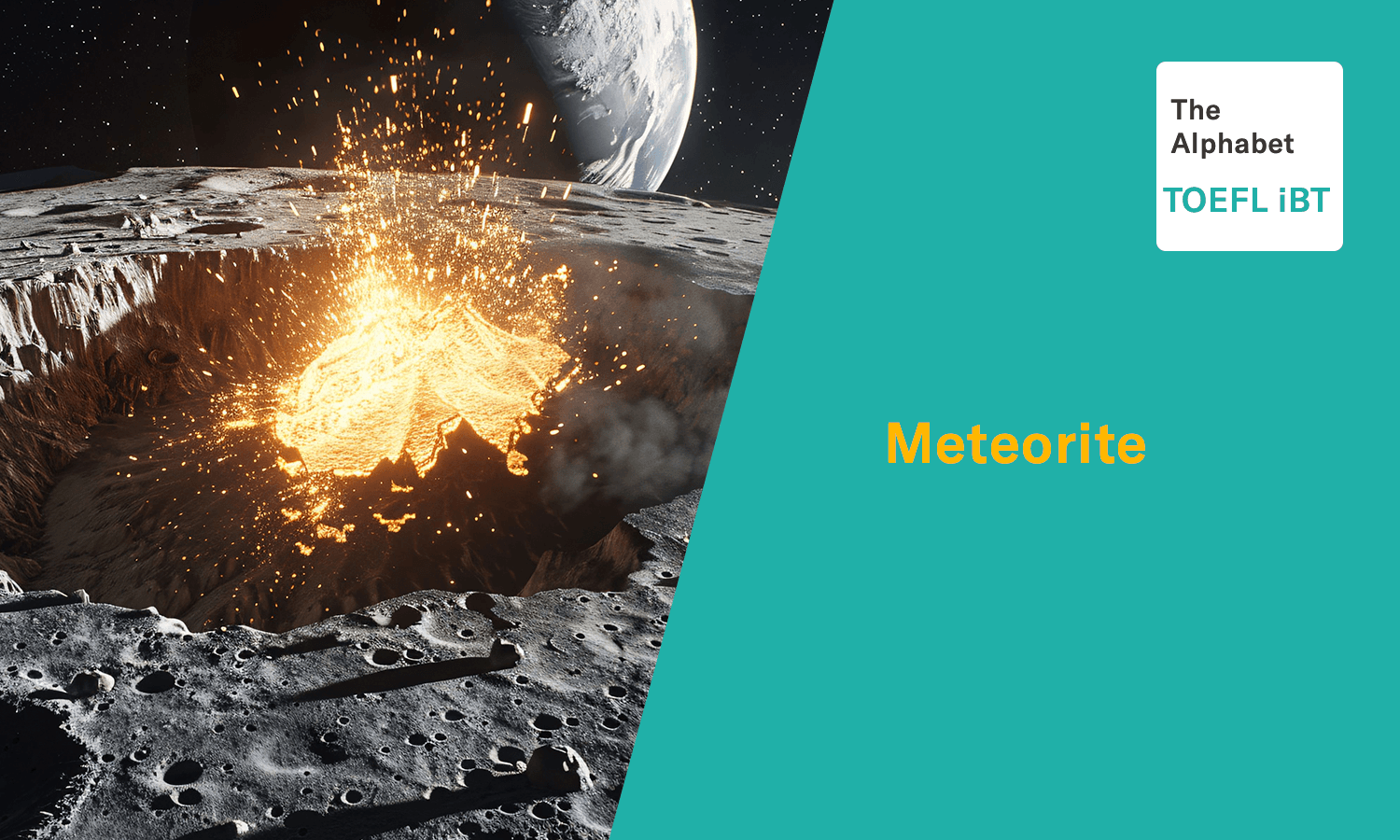 Ancient Meteorite Impacts and Early Life on Earth - TOEFL - 字母排列